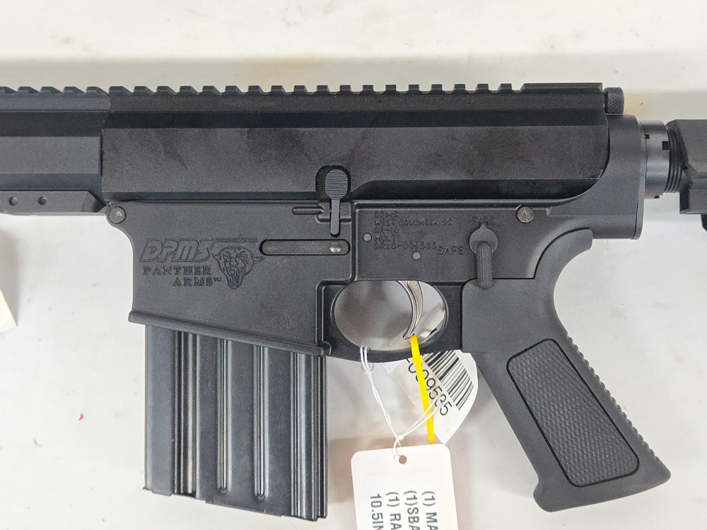 DPMS/BCA AR-10 8.6 Blackout 10.5in Barrel Semi-Auto Pistol Side Charger ...