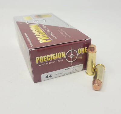 Precision One 44 Magnum Ammunition 240 Grain Full Metal Jack